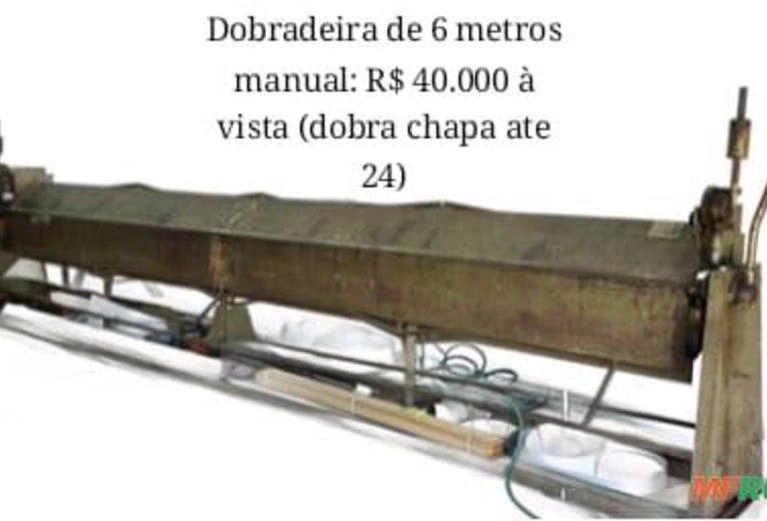 Dobradeira Manual em Campo Grande MS à venda. Compre direto 853955
